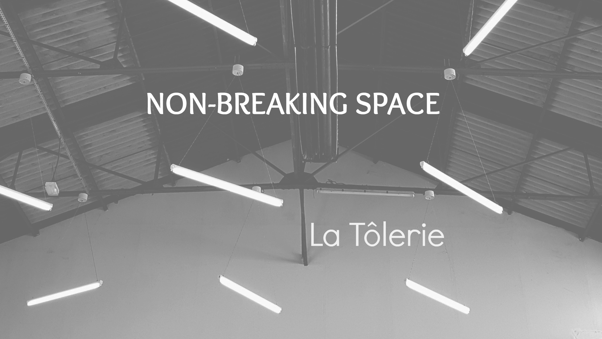 La Tôlerie fait peau neuve – Non-breaking space – The magic orange ...